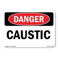 OSHA WARNING Sign - Cold Burn Hazard Cryogenic Liquid With Symbol ...