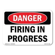 OSHA Danger Sign - Keep Clear Of Swing Radius Of Cranes | Aluminum Sign ...