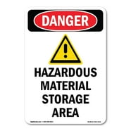OSHA Danger Sign - Asphyxiation Hazard Instrument | Aluminum Sign ...