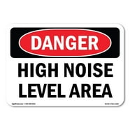 OSHA Danger Sign - Keep Clear Of Swing Radius Of Cranes | Aluminum Sign ...