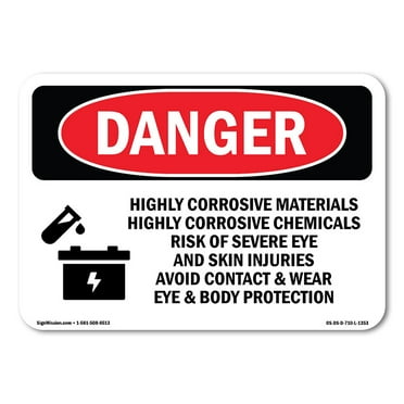 SignMission OS-SF-A-1218-L-10863 12 x 18 in. OSHA Safety First Sign ...