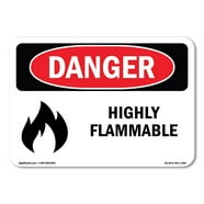 OSHA SAFETY FIRST Sign - Hazardous Material Check MSDS Before | Decal ...
