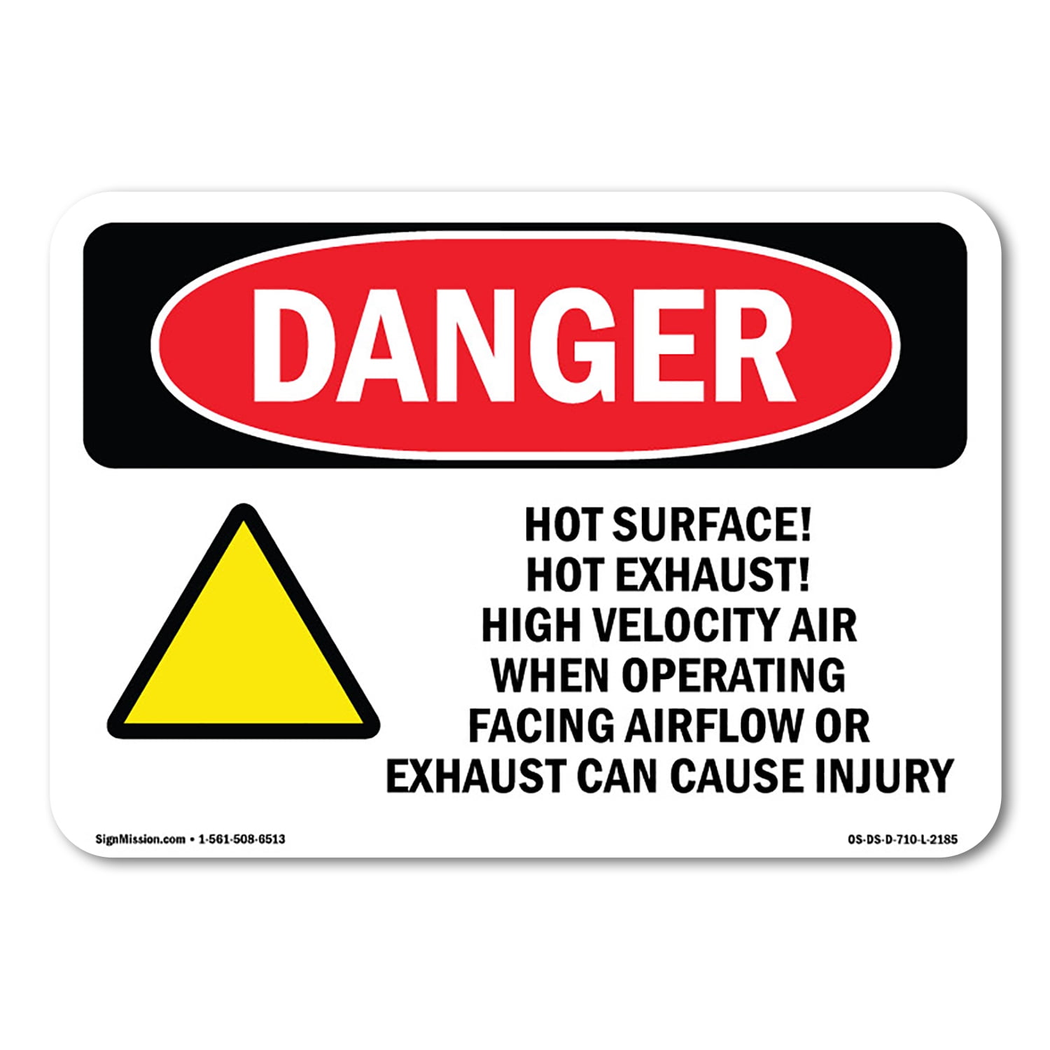 Hot Warning Sign