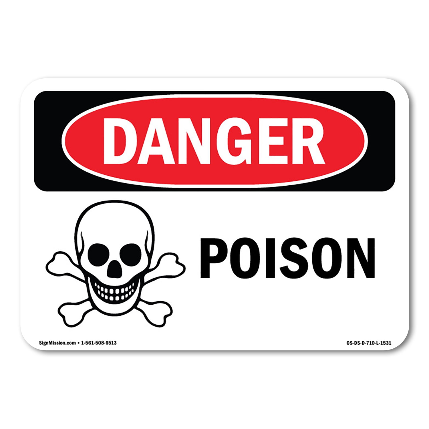 Danger Poison Sign
