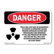 OSHA SAFETY FIRST Sign - Ethylene Oxide Cancer Hazard And Reproductive ...