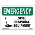 OSHA Emergency Sign - Spill Response Equipment - Walmart.com
