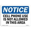 SignMission OS-SN-A-1218-L-11641 12 x 18 in. OSHA Security Notice Sign ...