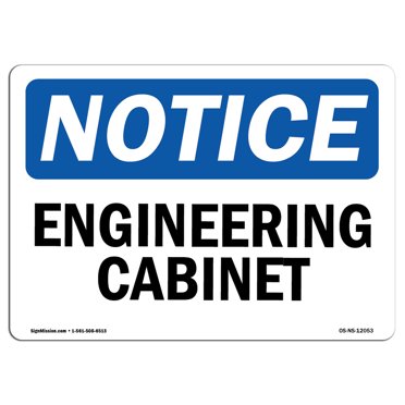 OSHA Notice Sign - Wash Bay PPE Cabinet Please Store Properly | Decal ...