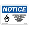 OSHA Notice Sign - Diesel Fuel Engine Off Sign With Symbol | Decal ...