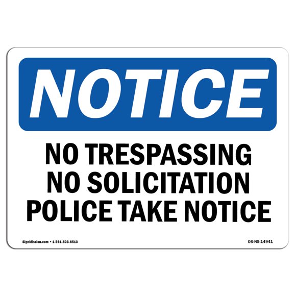 Warning Signs in Office Signs - Walmart.com