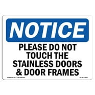 SignMission 12 x 18 in. OSHA Notice Sign - Do Not Fill Above Top of ...