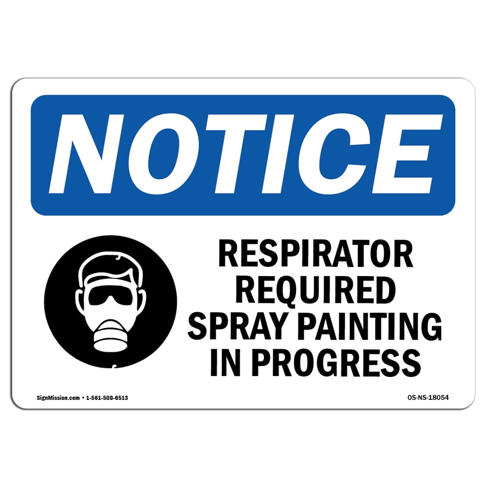 Respirator Sign