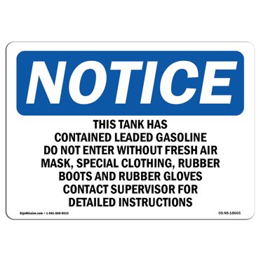 OSHA Notice Sign - Steam Condensation Return Pumps And Electrical ...