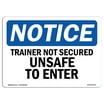 SignMission OS-NS-A-710-V-17702 7 x 10 in. OSHA Notice Sign - Pool Spa ...