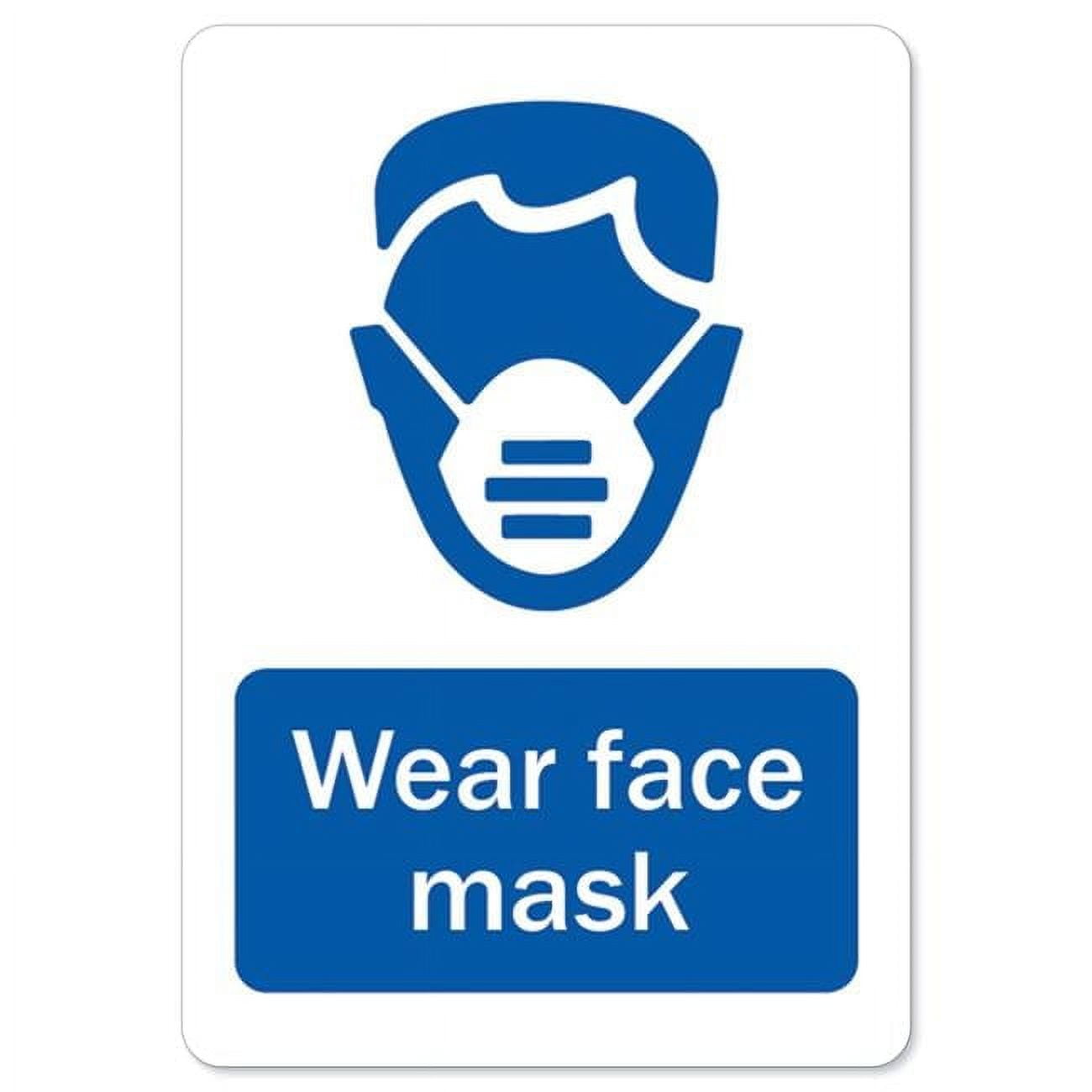 OSHA Notice Sign - Wear Face Mask - Walmart.com