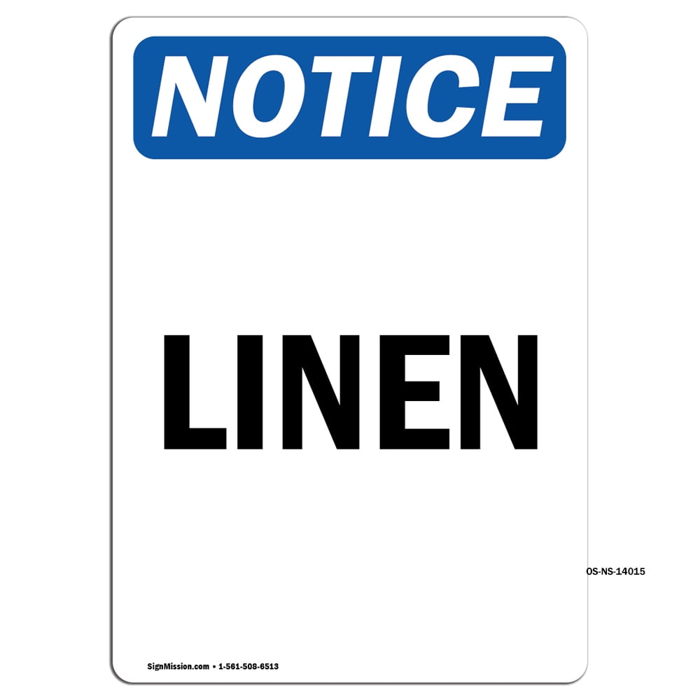 OSHA Notice Signs - Linen | Decal | Protect Your Business, Construction ...