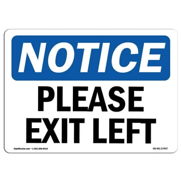 SignMission 7 x 10 in. OSHA Notice Sign - Energized Circuit - Walmart.com