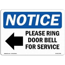 Please Ring Bell Signs