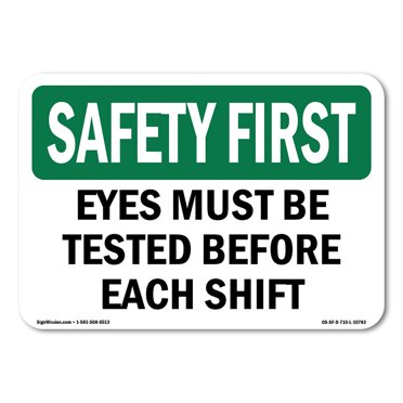 Put Things Back In Their Proper Places Sign, OSHA Notice Sign, 12x18 ...