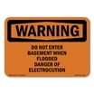 SignMission 12 x 18 in. OSHA Warning Sign - Cold Burn Hazard Cryogenic ...