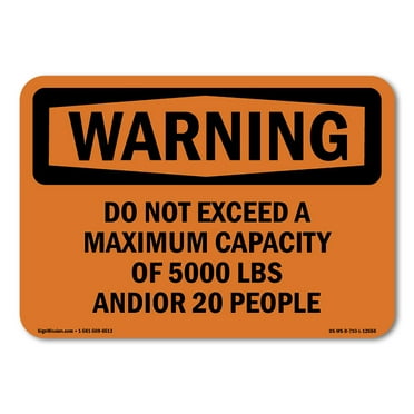 SignMission OS-NS-A-1218-L-15942 12 x 18 in. OSHA Notice Sign - Maximum ...
