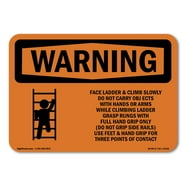 SignMission 12 x 18 in. OSHA Warning Sign - Cold Burn Hazard Cryogenic ...