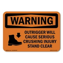 SignMission OS-DS-A-1014-L-2542 10 x 14 in. OSHA Danger Sign - Electric ...