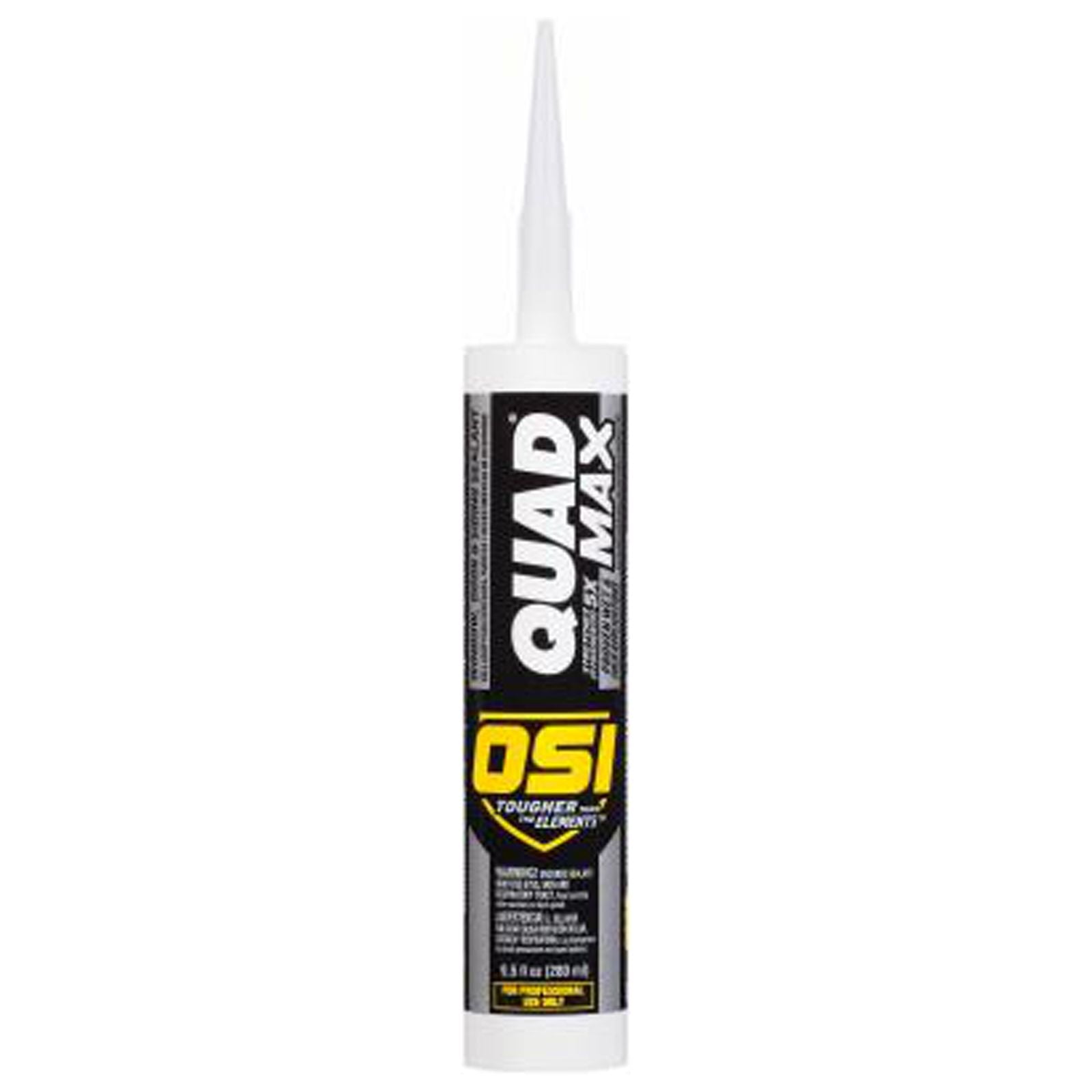 OSI 1869435 Quad Max Siding & Window Sealant, #497 Beige, 9.5-oz ...