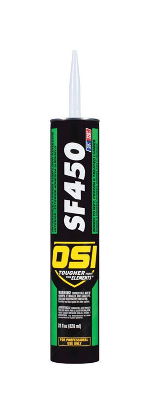 OSI 2146715 SF-450 Heavy Duty Subfloor Construction Adhesive, 28 Oz ...