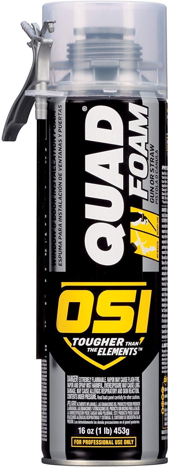 OSI QUAD Foam Gun or Straw, 16 Ounce Can 1927125 - Walmart.com