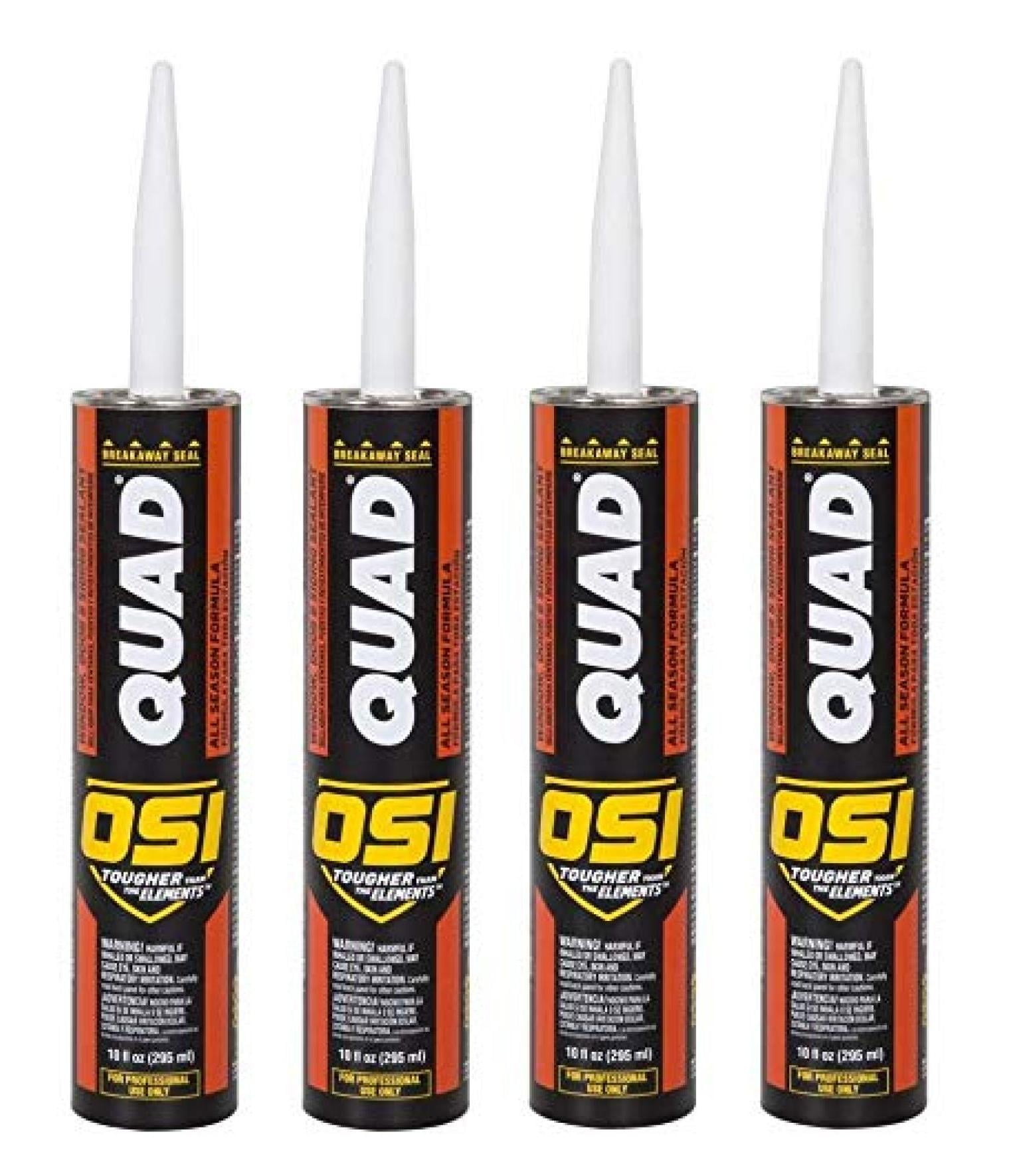OSI Quad Brown/Bronze 219 Window, Door and Siding Sealant 10-Fluid ...