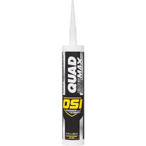 OSI Quad Max Window Door & Siding Polymer Sealant #004 WHT QD, Each ...