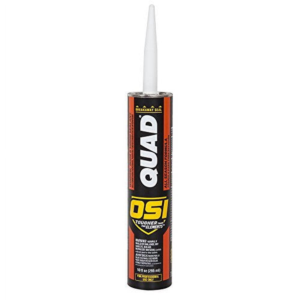 OSI Quad Window, Door and Siding Sealant Red 223, 10 fl oz, Cartridge ...