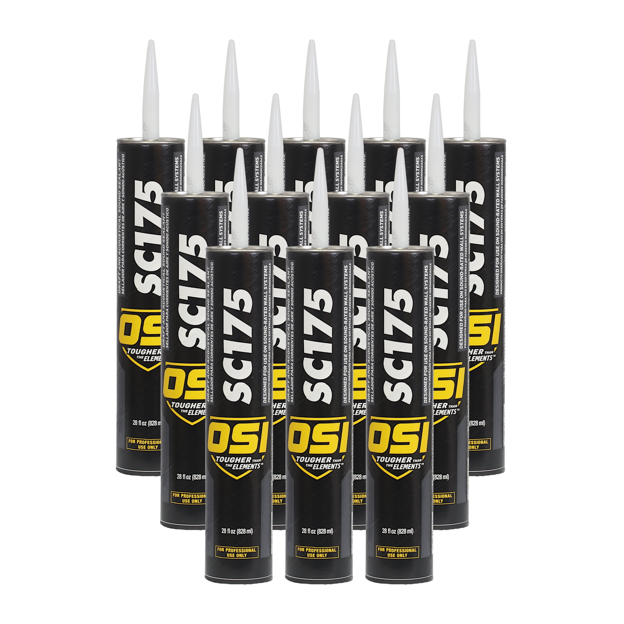 OSI SC-175 Green Series Draft and Acoustical Sound Industrial Sealant ...