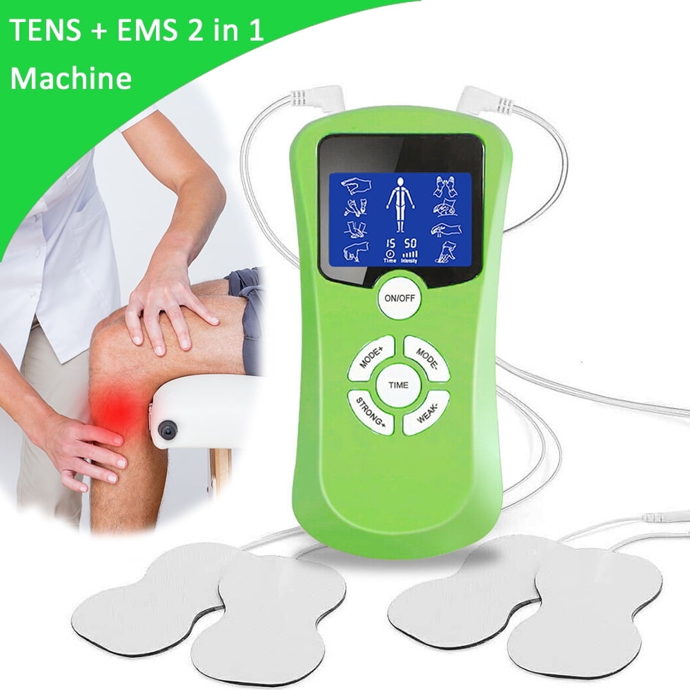 OSITO TENS Unit Pulse Massager Muscle Stimulator Therapy Device Dual ...