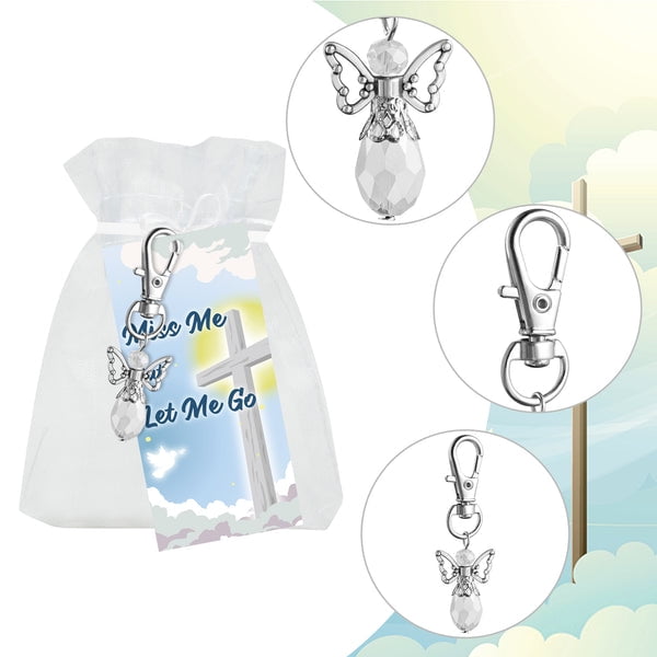 Funeral Favors Angel Keychains Organza Gift Bags, 24 Sets - Walmart.com