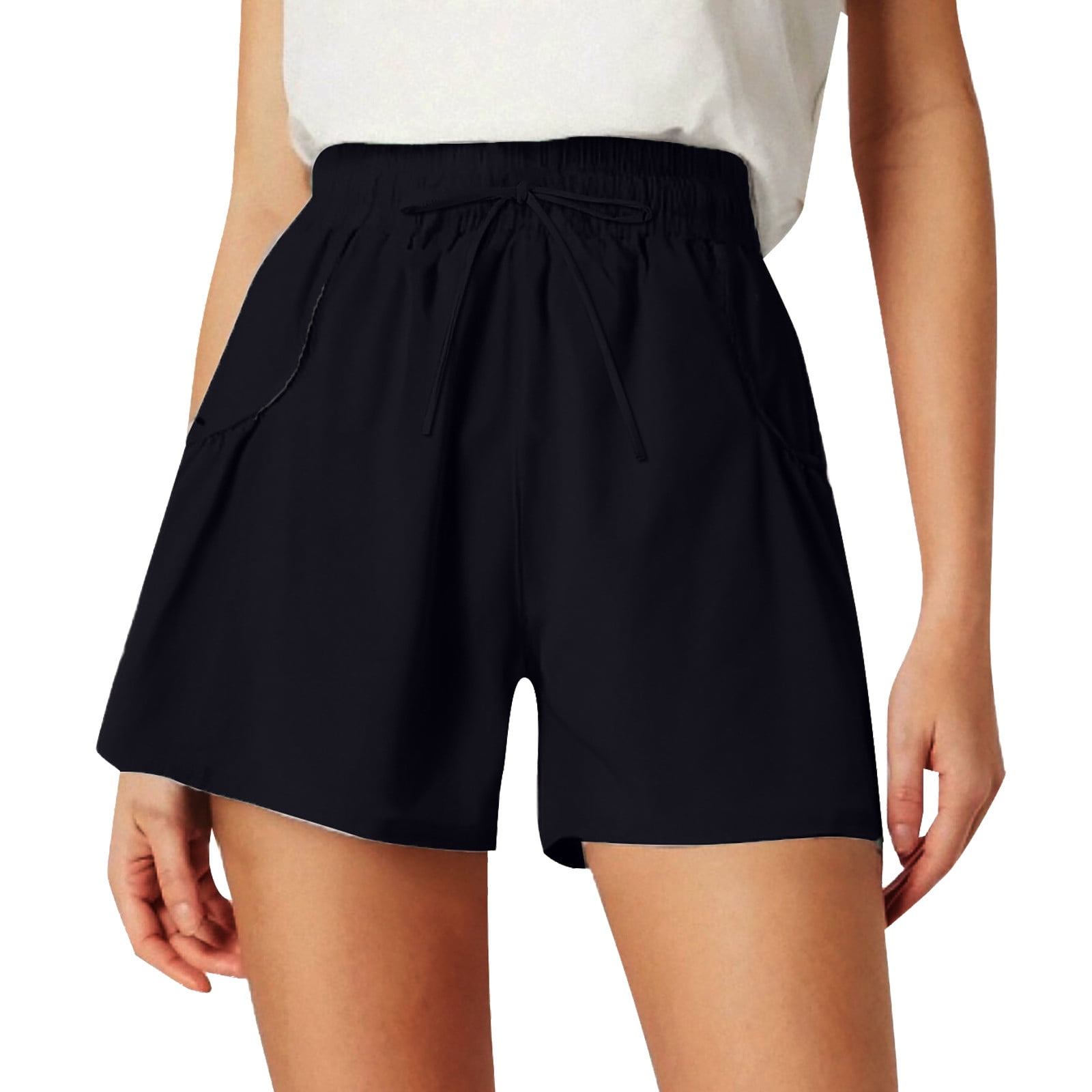 OSOLU 2025 New Quick Drying Sports Shorts Women's Two Walking Light ...