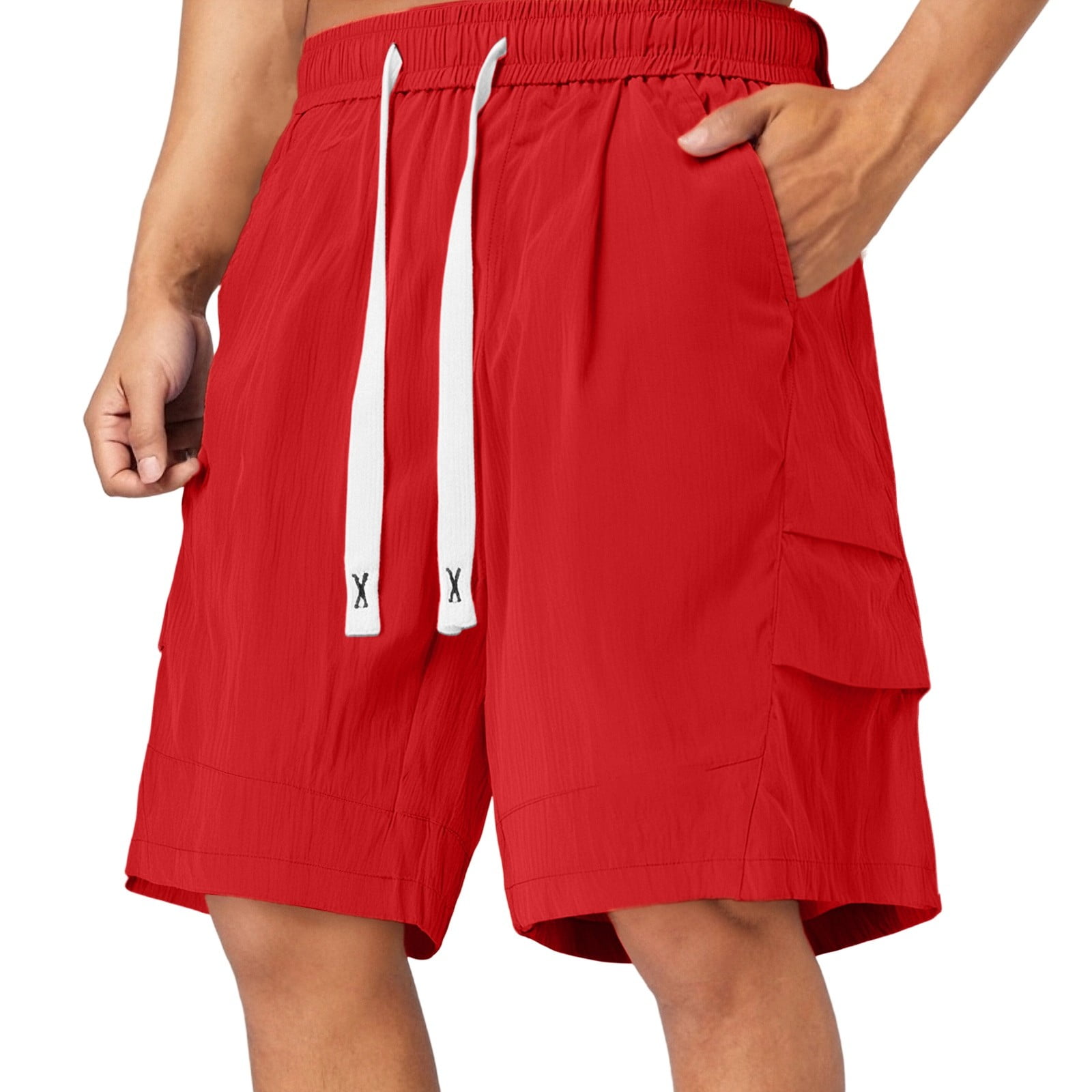 OSOLU Men's Cozy Shorts For Outdoor Leisure Loose Fit Lightweight For ...
