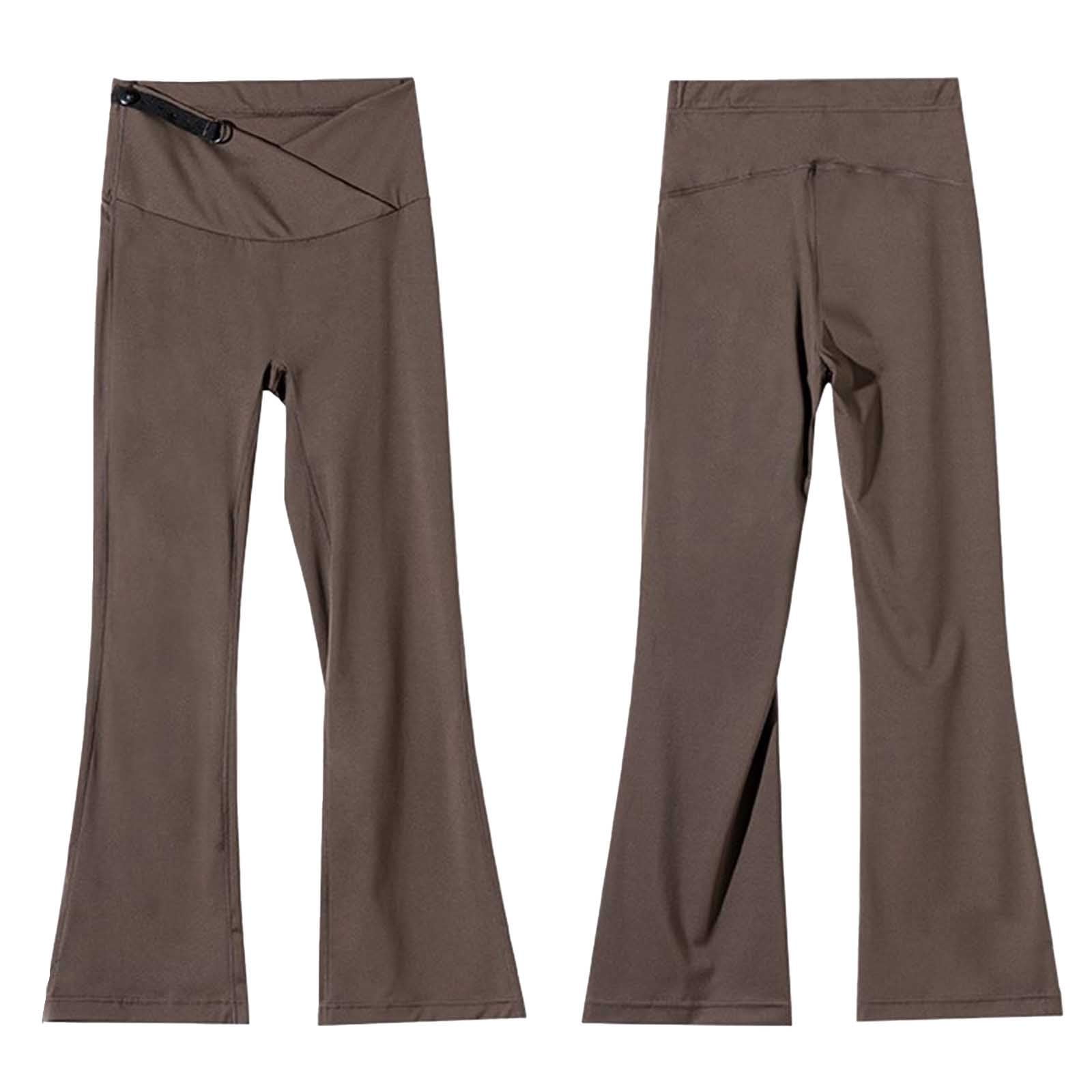 OSOLU New Low Rise Elastic Yoga Pants For Pregnant Women Workout ...