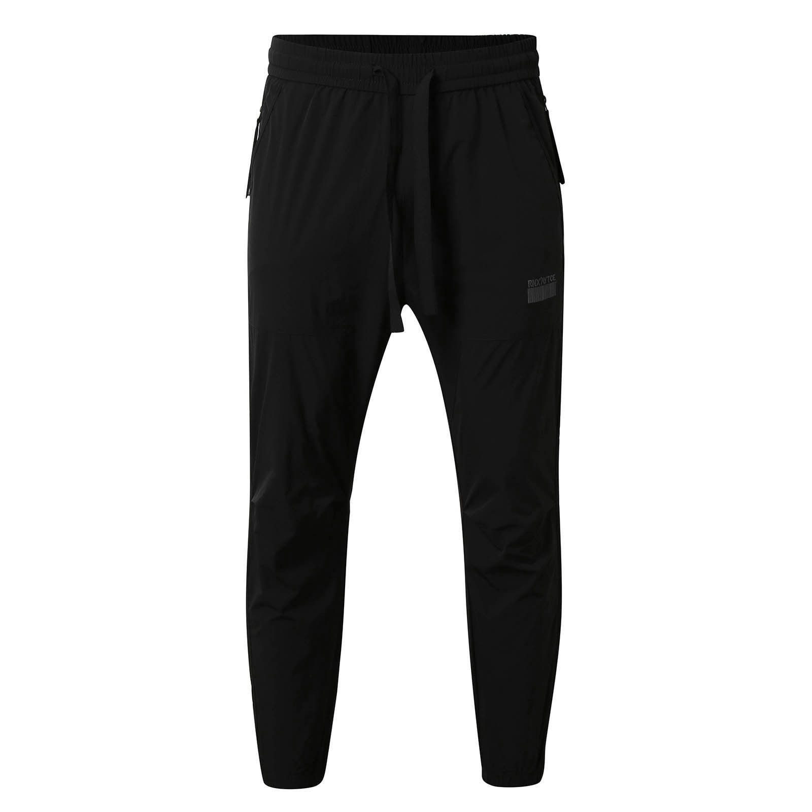 OSOLU Solid Color Men's Fashion Simple Style Casual Comfortable Pants ...