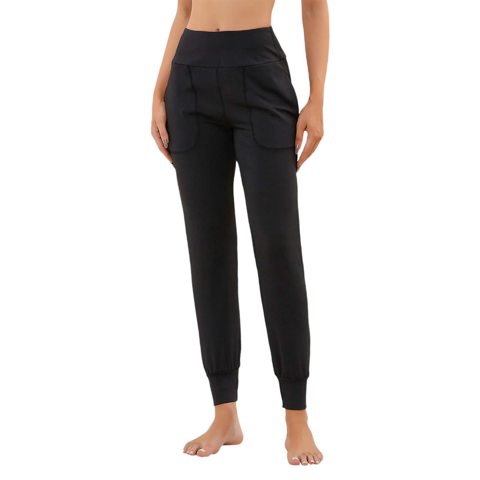OSOLU Women Yoga Pants For Everyday Active Wear Versatile Straight Leg ...