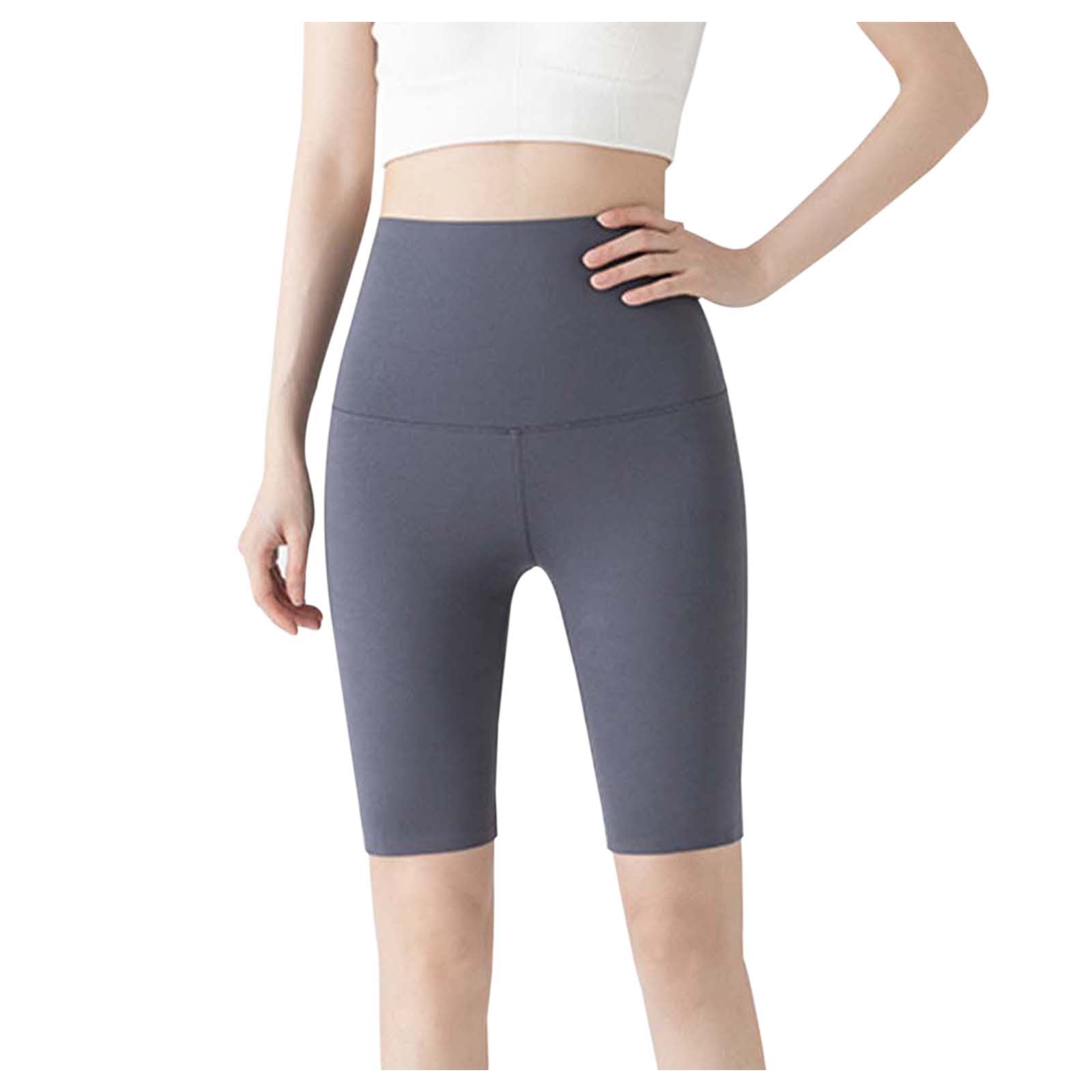 OSOLU Women's High Waist Yoga Pants Slim Fit Capri Summer Leggings For ...