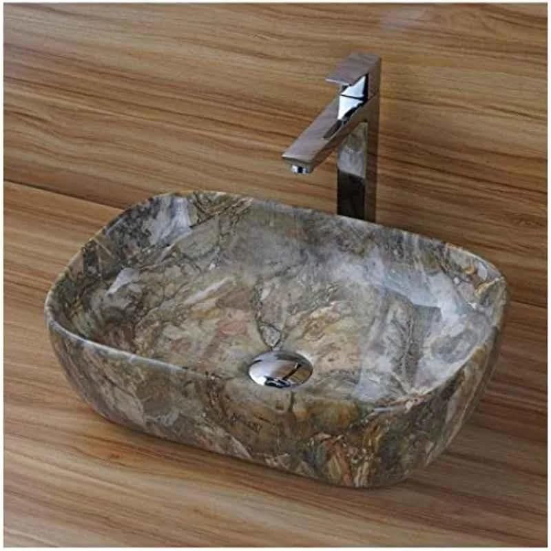 OSOSAM Ceramic Countertop Wash Basin Designer Table Top Bathroom Basin ...