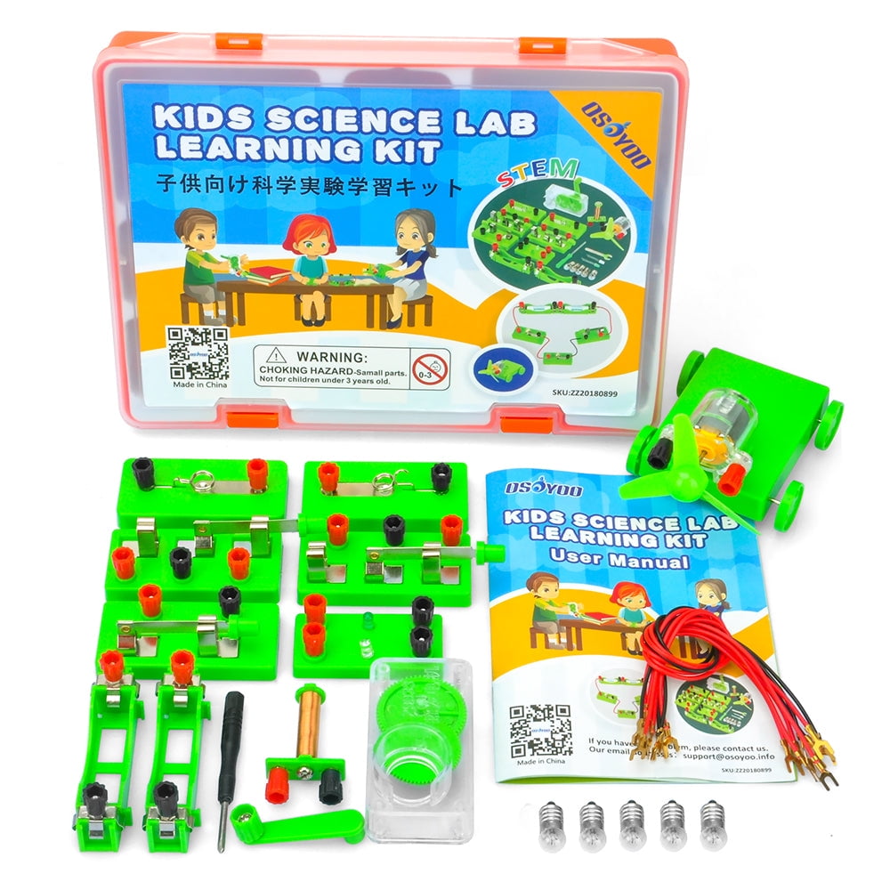 OSOYOO Science Learning kit,Electricity and Magnetism Experiment Set ...