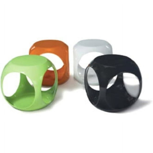 OSP Home Furnishings Slick Accent Table with High Gloss Black Finish ...