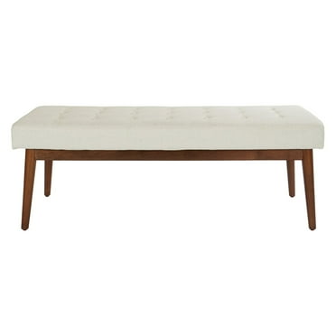 Linon Isabelle Linen Tufted Bench, Multiple Sizes and Colors - Walmart.com