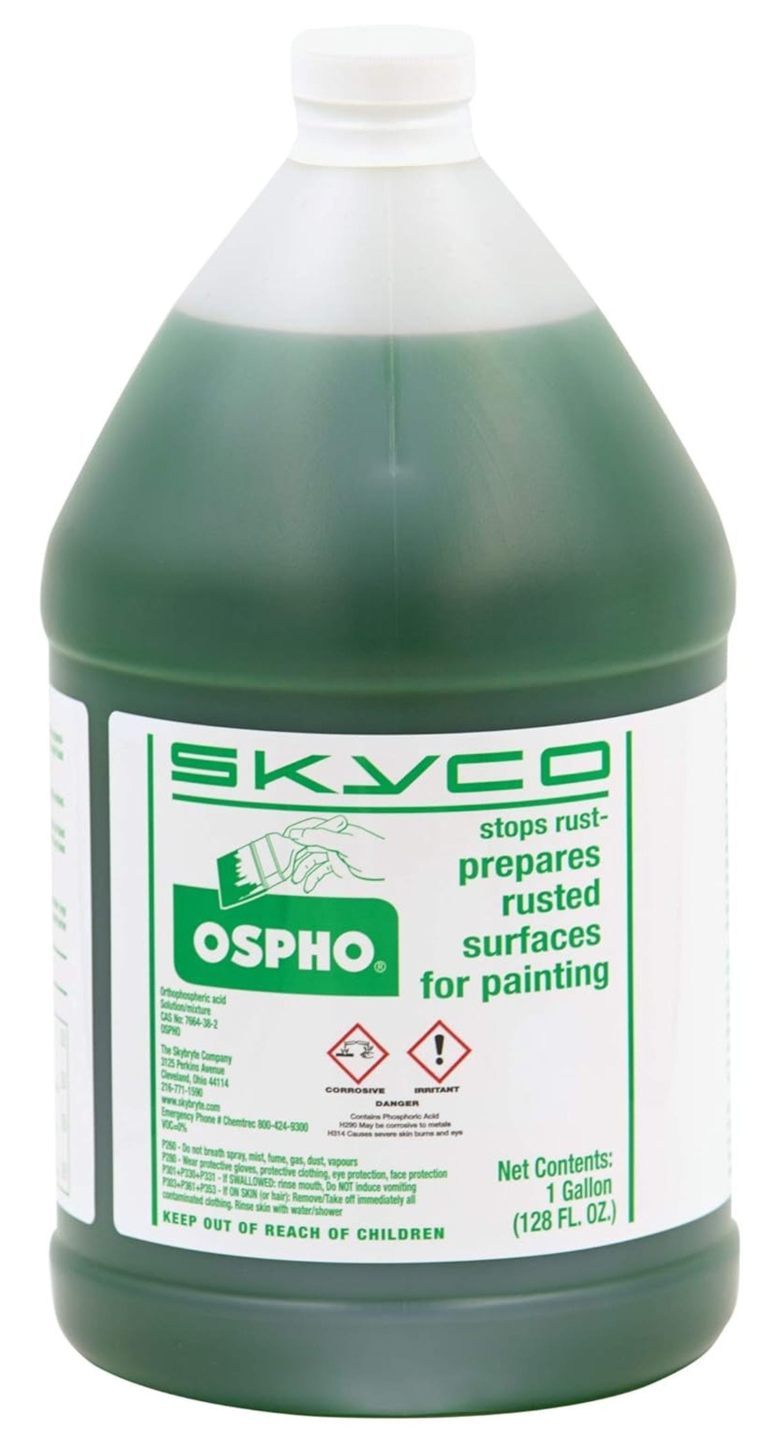 OSPHO Metal Rust Remover 1Gallon Prepares Surfaces for Painting Genuine ...