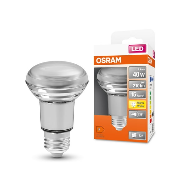 OSRAM Led Star R63 Led Lamp for E27 Base, Reflector Lamp, Glass Design ...
