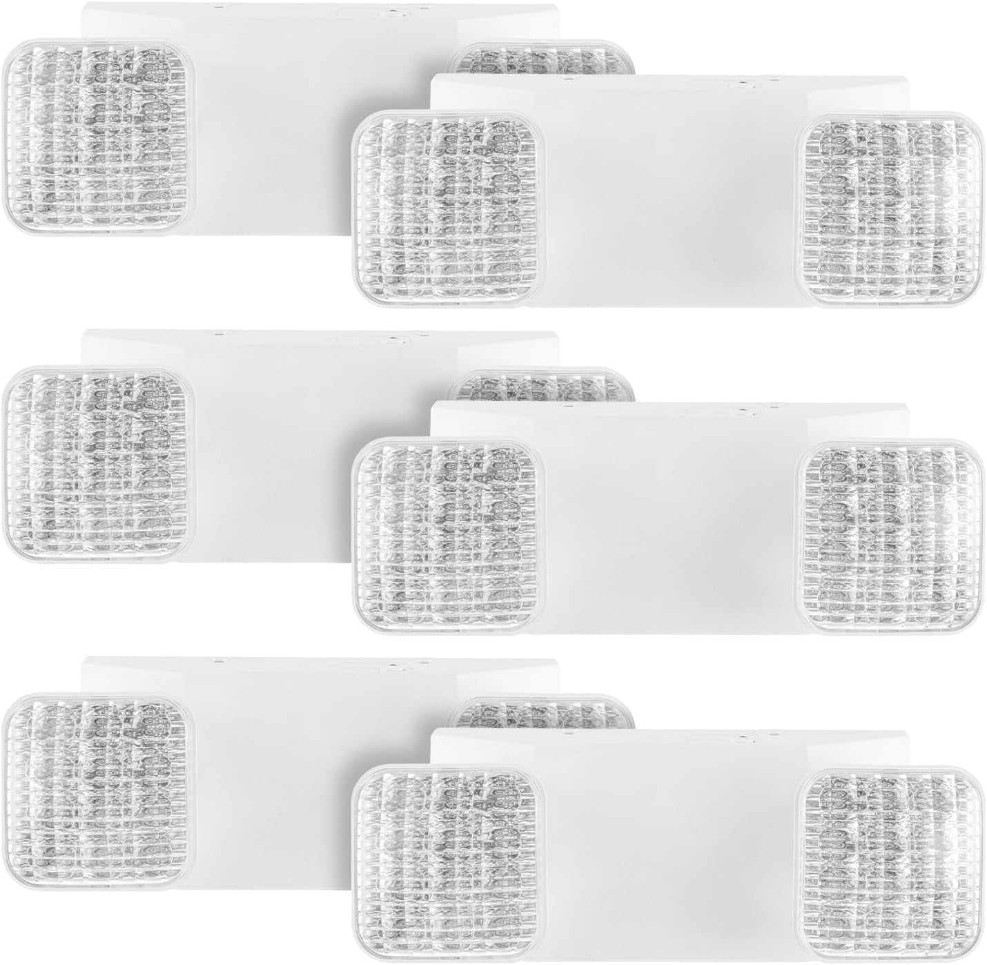 OSTEK LED Emergency Exit Lighting Fixtures with 90 Minutes Long Backup ...