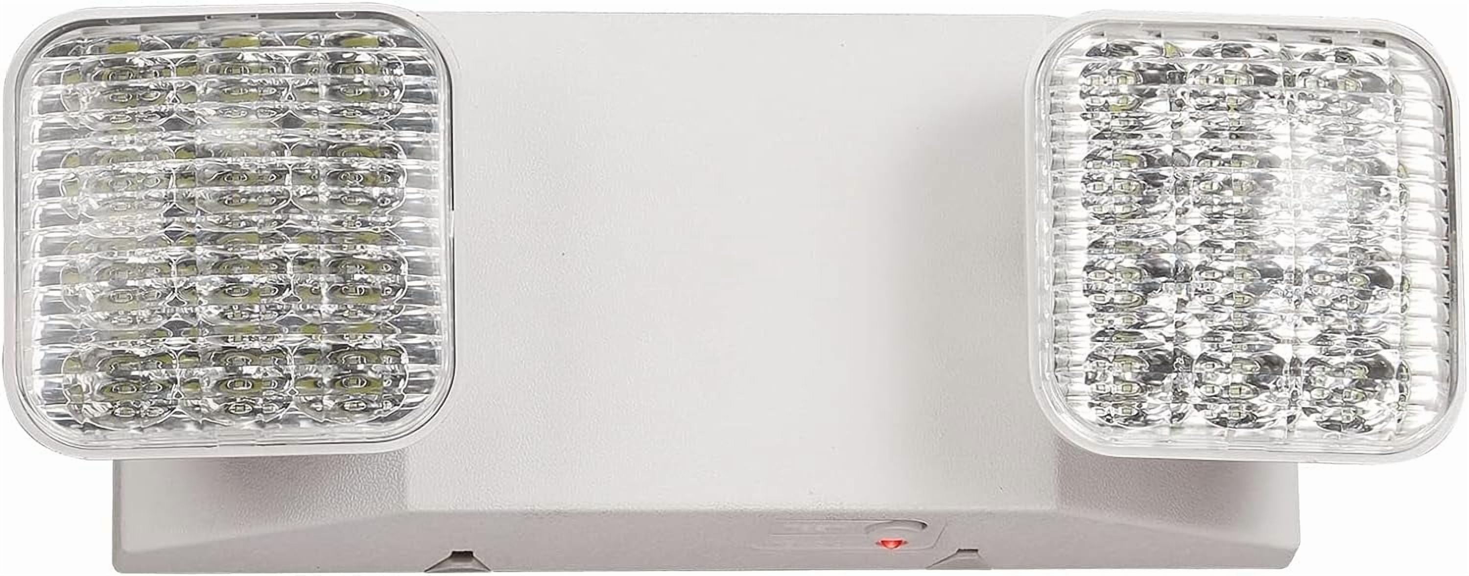 OSTEK LED Emergency Lights with Battery Backup, Adjustable Two-Head ...